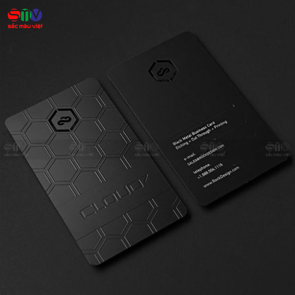"Đổi gió" in card visit đứng, tại sao nên?