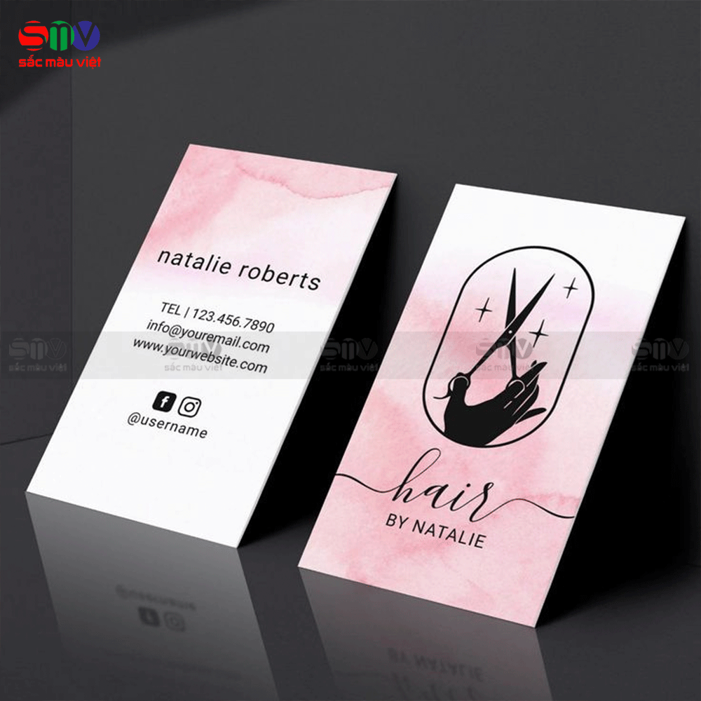 Tham khảo 10+ mẫu card visit tóc ấn tượng